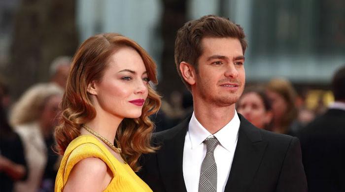 Emma Stone, Andrew Garfield share heartwarming moment at 2025 Golden Globes