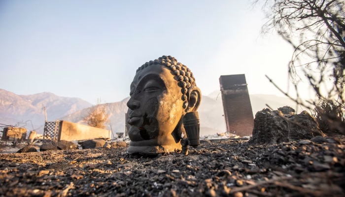 Aerial assault launched to halt LA Palisades fire's eastward advance