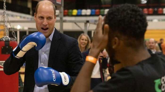 Prince William channels his 'inner Muhammad Ali'