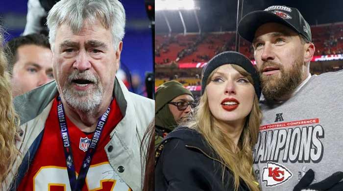 Travis Kelce's dad addresses big rumor about Taylor Swift