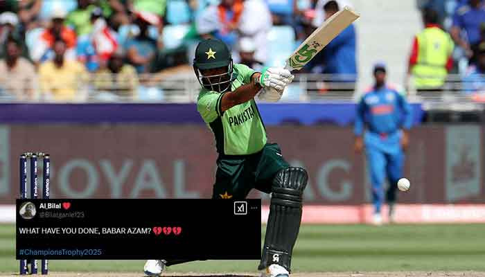 'What have you done!': Fans frustrated as Babar Azam falls early ...