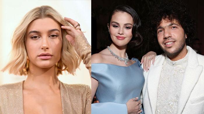 Hailey Bieber 'likes' post trolling husband's ex Selena Gomez, fiance ...