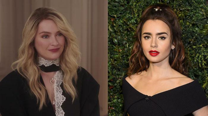 Lily Collins reacts to Camille Razat's exit from ‘Emily in Paris'