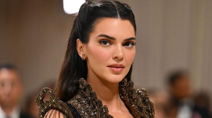 Kendall Jenner suffers mid air mishap