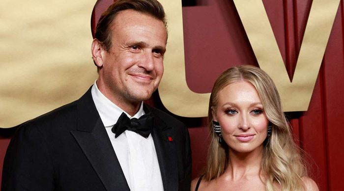 Kayla Radomski confirms Jason Segel engagement with proposal photos ...