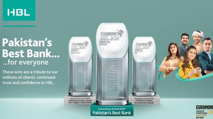 HBL wins 'Best Bank in Pakistan 2025' award by Euromoney