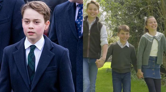 Prince George flexes ‘dominance' in front of his siblings