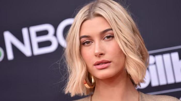 Hailey Bieber stuns at her brand's launch in New York City