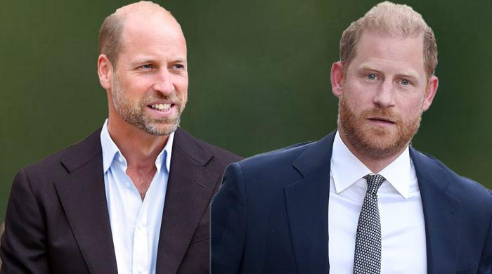 Prince William gets a message from Prince Harry