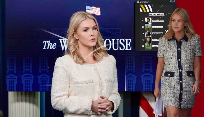 Who tops Karoline Leavitt's 2025 Spotify playlist? Find out here