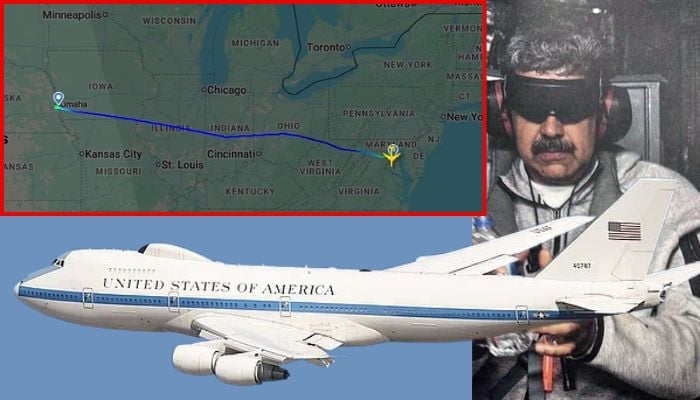 Trump's 'Doomsday Plane' seen flying from LAX: Here's why