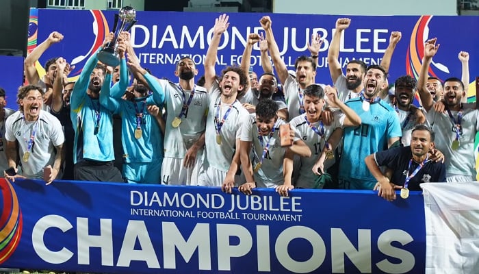 Pakistan defeat Afghanistan 2-0 to win Diamond Jubilee football title
